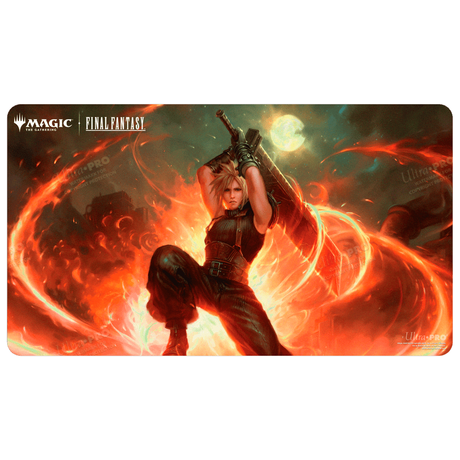 Ultra Pro Playmat - FINAL FANTASY Cloud, Ex-SOLDIER (A) – Vault Games