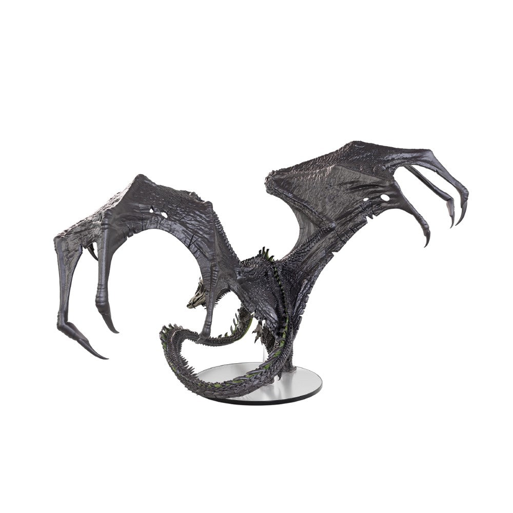 Black Adult Dragon Corruptor - D&D Icons of the Realms – Vault Games