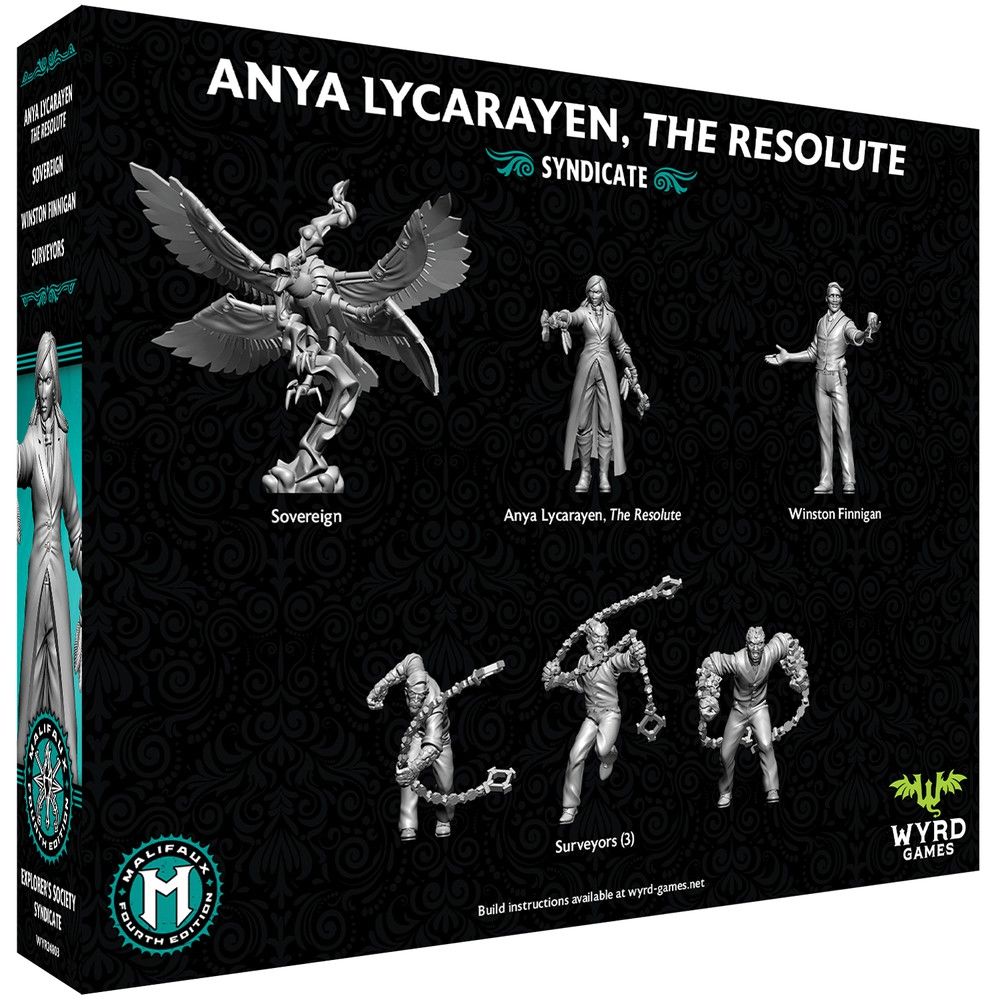Malifaux - Explorers Society: Ana Lycarayen - The Resolute – Vault Games