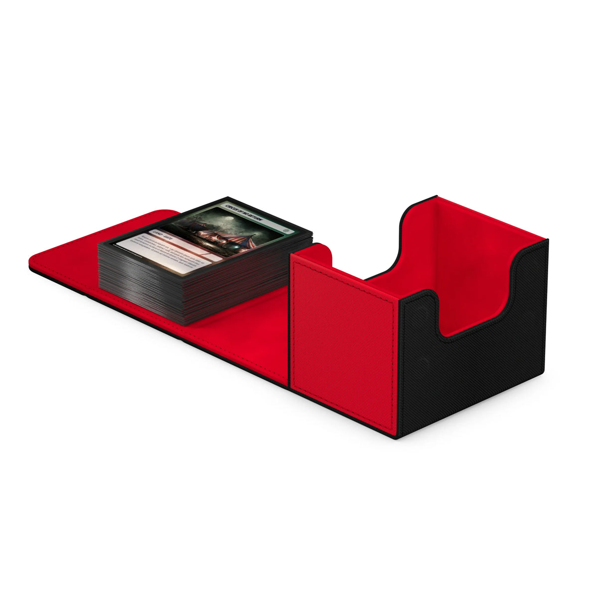 SideWinder Deck Case Xenoskin 100+ Synergy: Black/Red – Vault Games