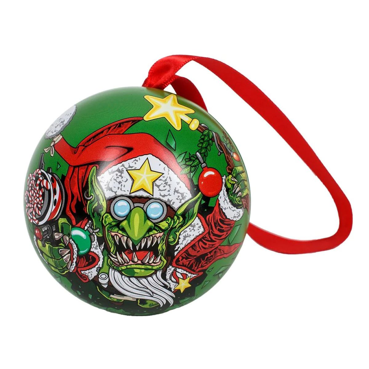 Red Gobbo Bauble with Pin - Warhammer 40,000 – Vault Games