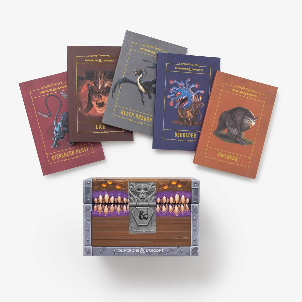 Dungeons & Dragons - Mimic Treasure Chest Notebook Set – Vault Games