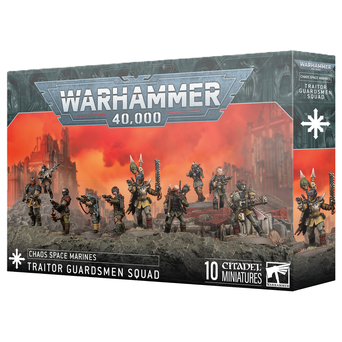 Chaos Space Marines Traitor Guardsmen Squad – Vault Games