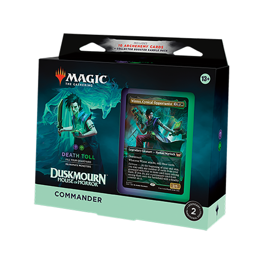 Death Toll (BG) - Duskmourn: House of Horrors Commander Deck – Vault Games