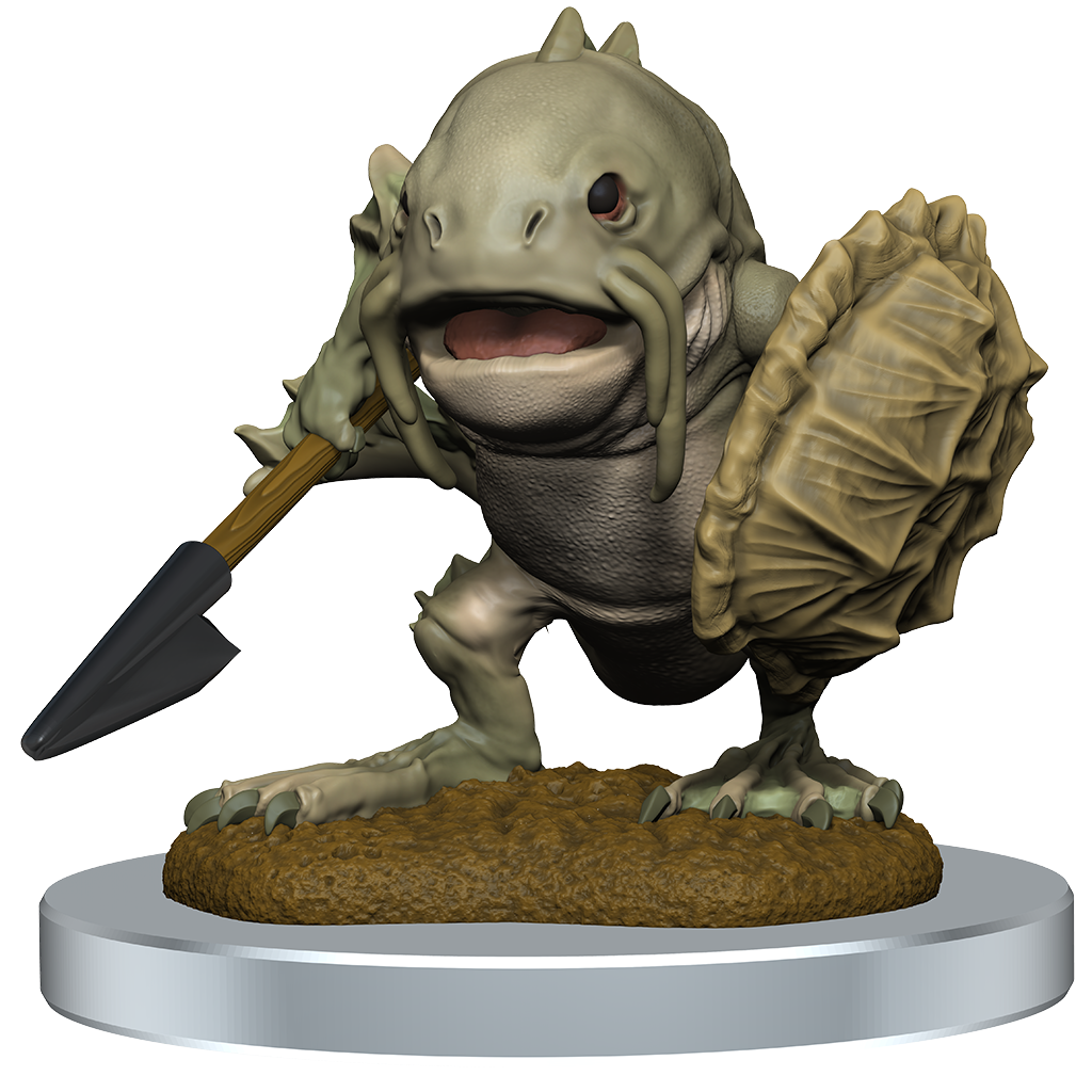 Locathah and Seal - D&D Nolzur’s Minis – Vault Games