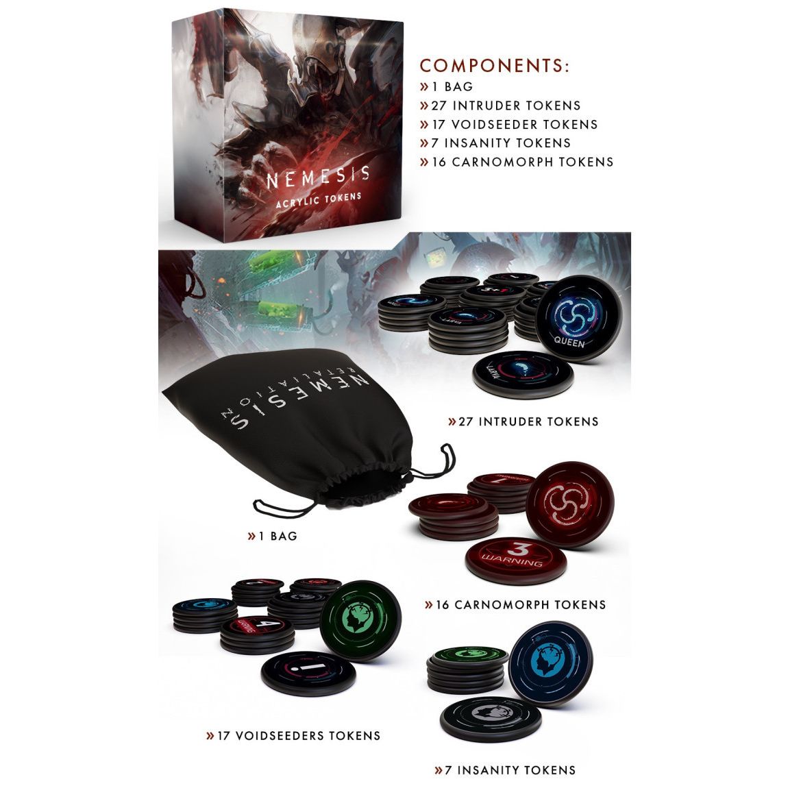 Nemesis Acrylic Pack – Vault Games