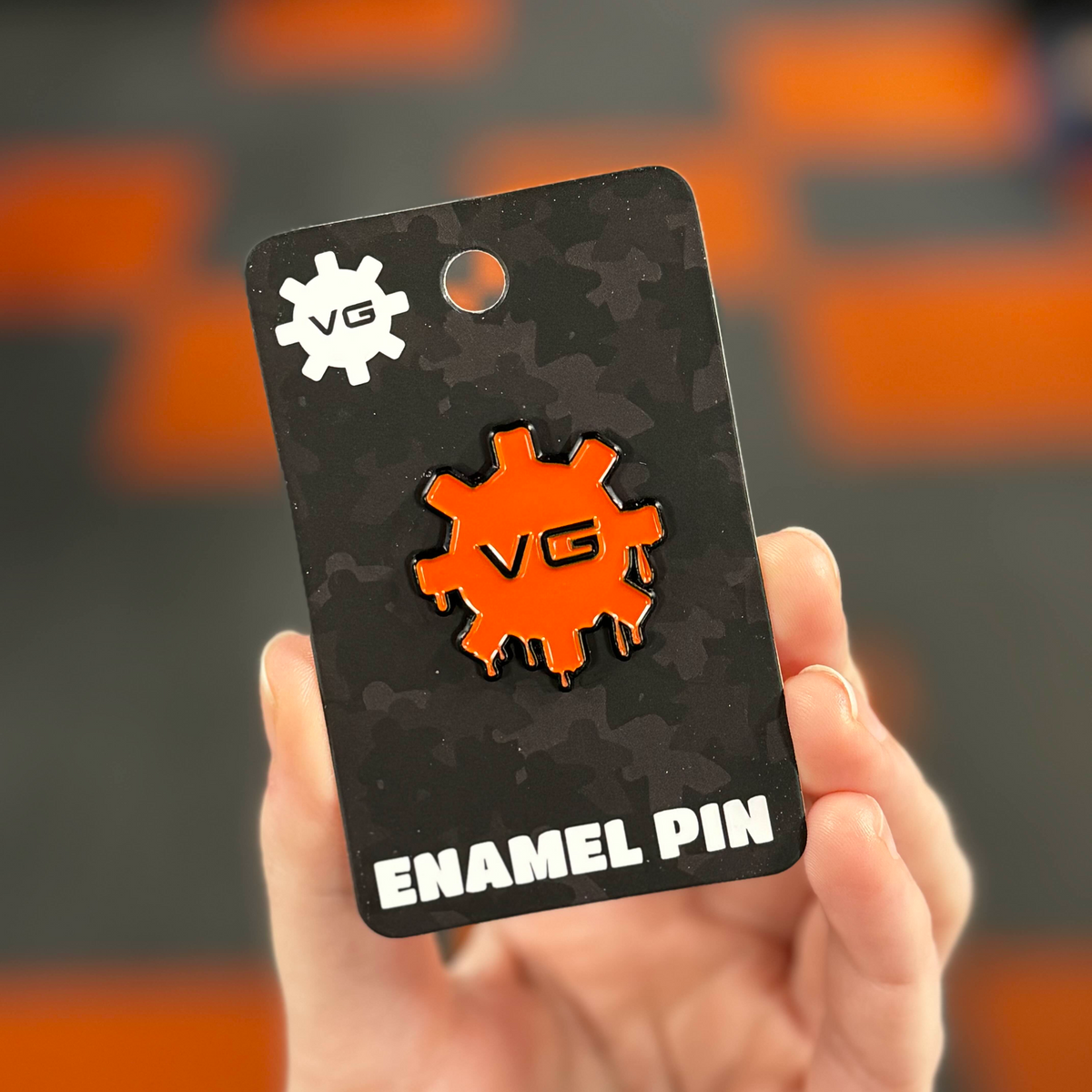 Enamel Pin - Vault Signature Painter – Vault Games