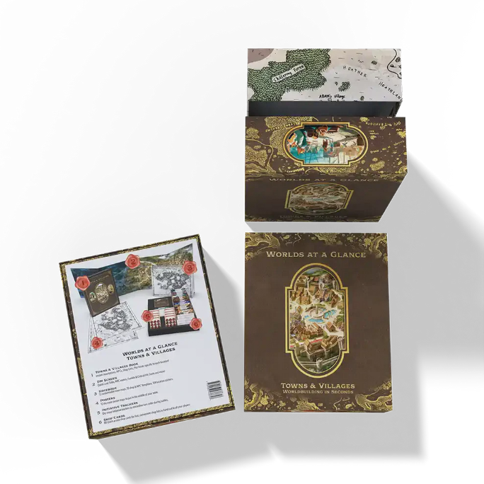 Towns & Villages Box Set - Worlds at a Glance – Vault Games