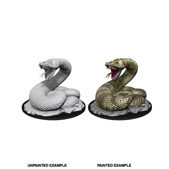 Giant Constrictor Snake - D&D Nolzur’s Minis – Vault Games
