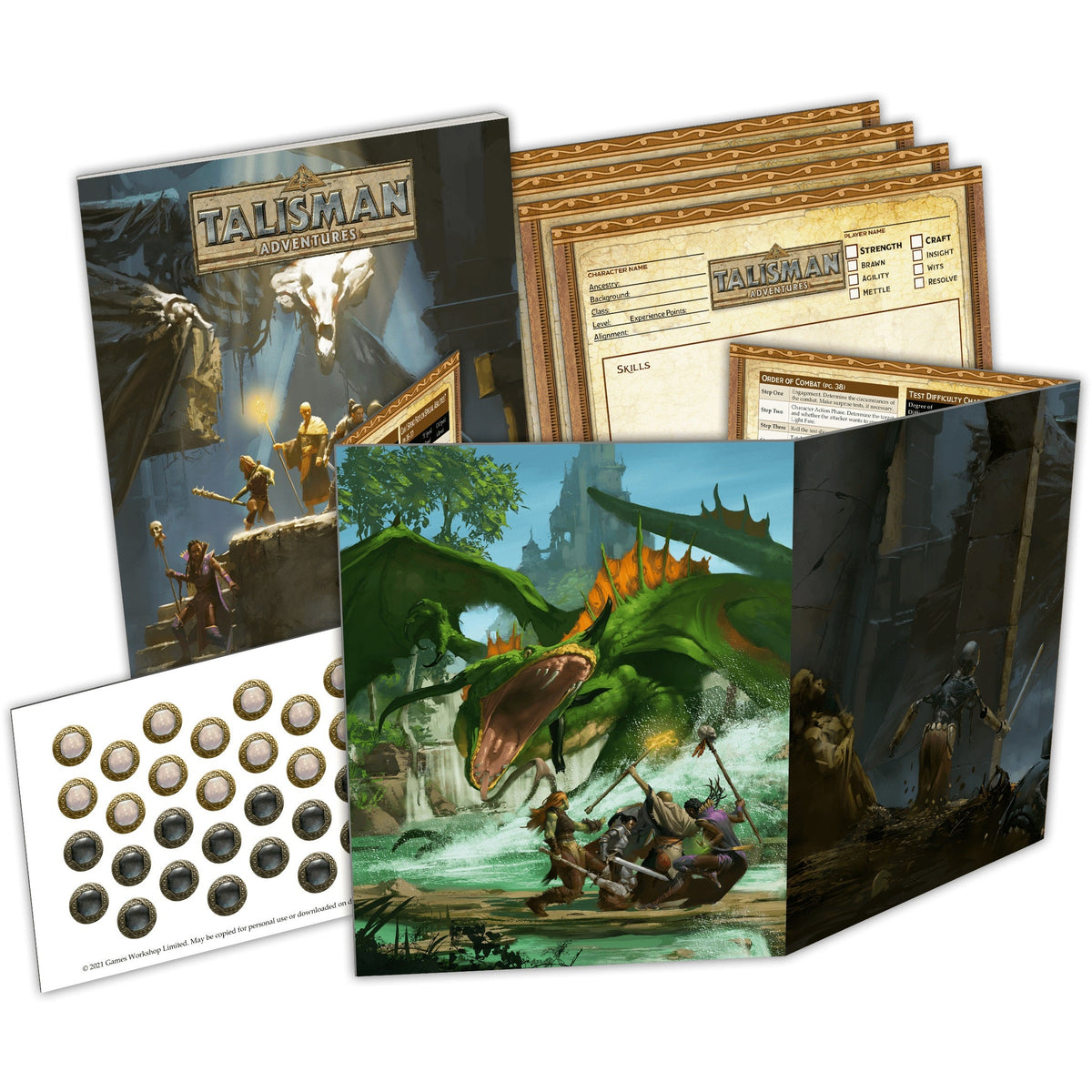 Talisman Adventures RPG - Game Master's Kit – Vault Games