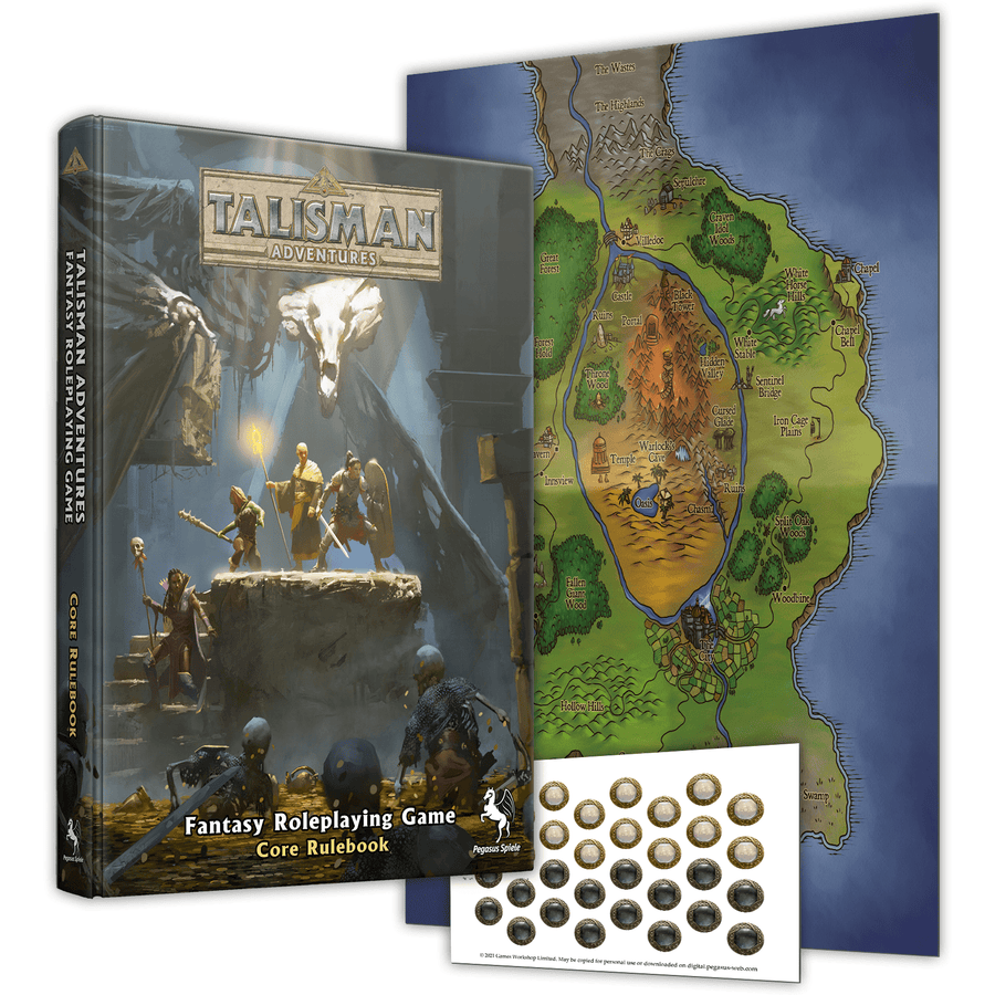 Talisman Adventures Rpg Core Rulebook Vault Games