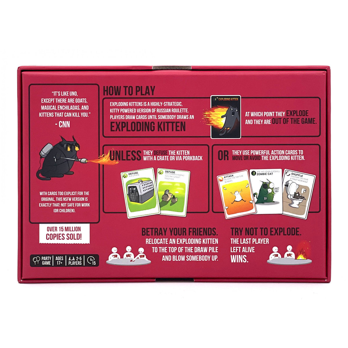 Exploding Kittens NSFW Edition – Vault Games